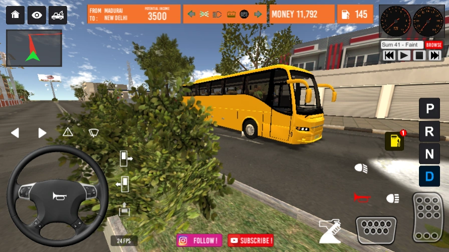 indian bus driver simulator