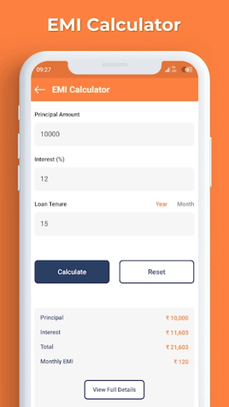 google calculator emi